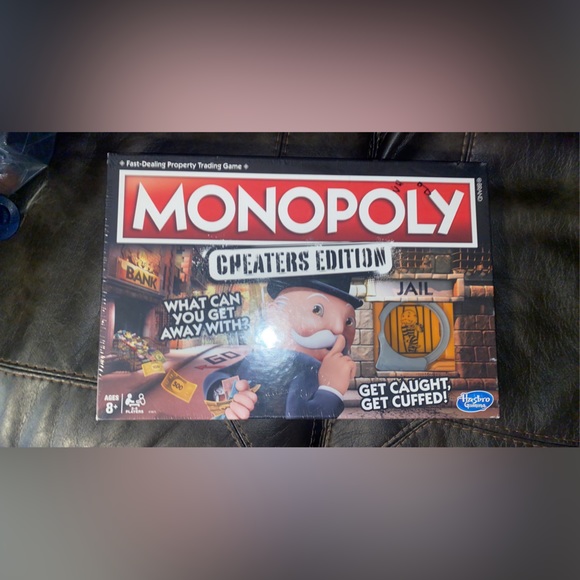 Hasbro | Toys | Monopoly Cheaters Edition Sealed | Poshmark